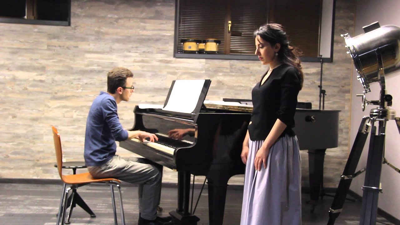 Mariam Kanayan & David Balasanyan (Piano) - Hov arek Sarer Jan (Komitas ...