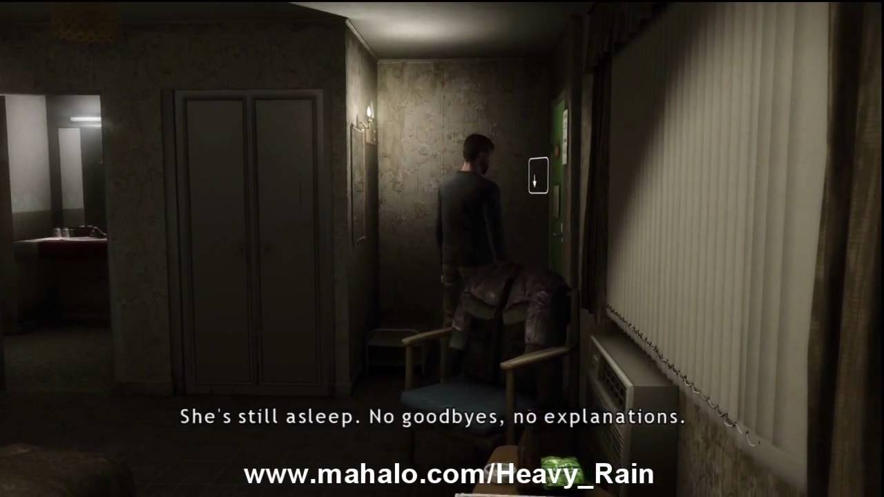 Heavy Rain Walkthrough - Chapter 5: On the Loose Part 1 HD - YouTube