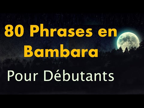 Apprendre le Bambara (Bamanankan) - Lire Écouter et Répéter 80 Phrases Populaires | Zanga School