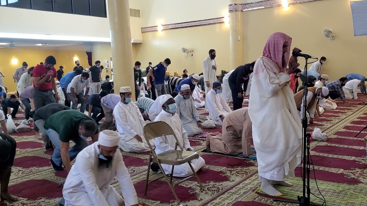 Today Friday prayer in one of the largest mosque in America. - YouTube