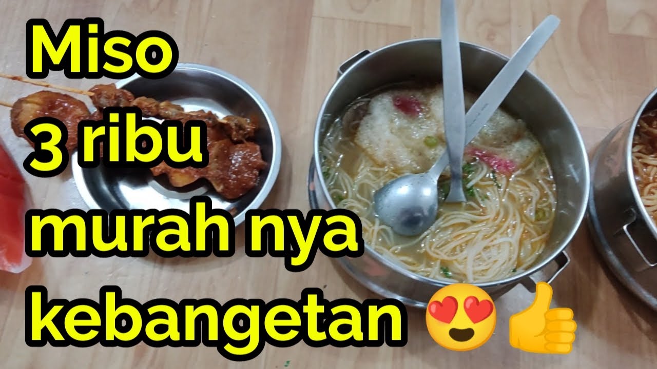 Delicious Miso enak dan Termurah cuma 3.000 rupiah | the cheapest miso ...