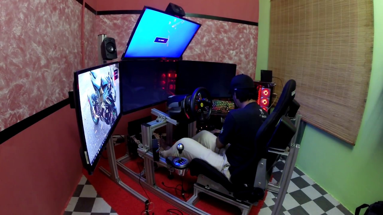 Time Lapse : Simulator ROG Gaming Room - YouTube
