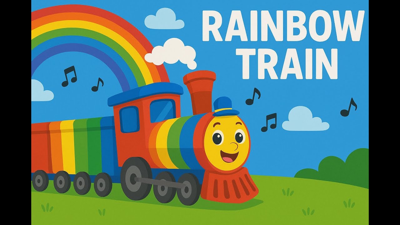 All Aboard the Rainbow Train! 🚂 - YouTube