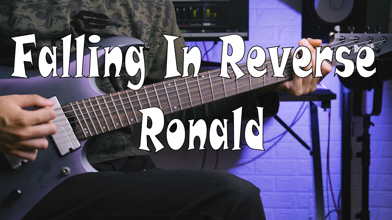 Falling In Reverse - Ronald (Guitar Cover) - YouTube
