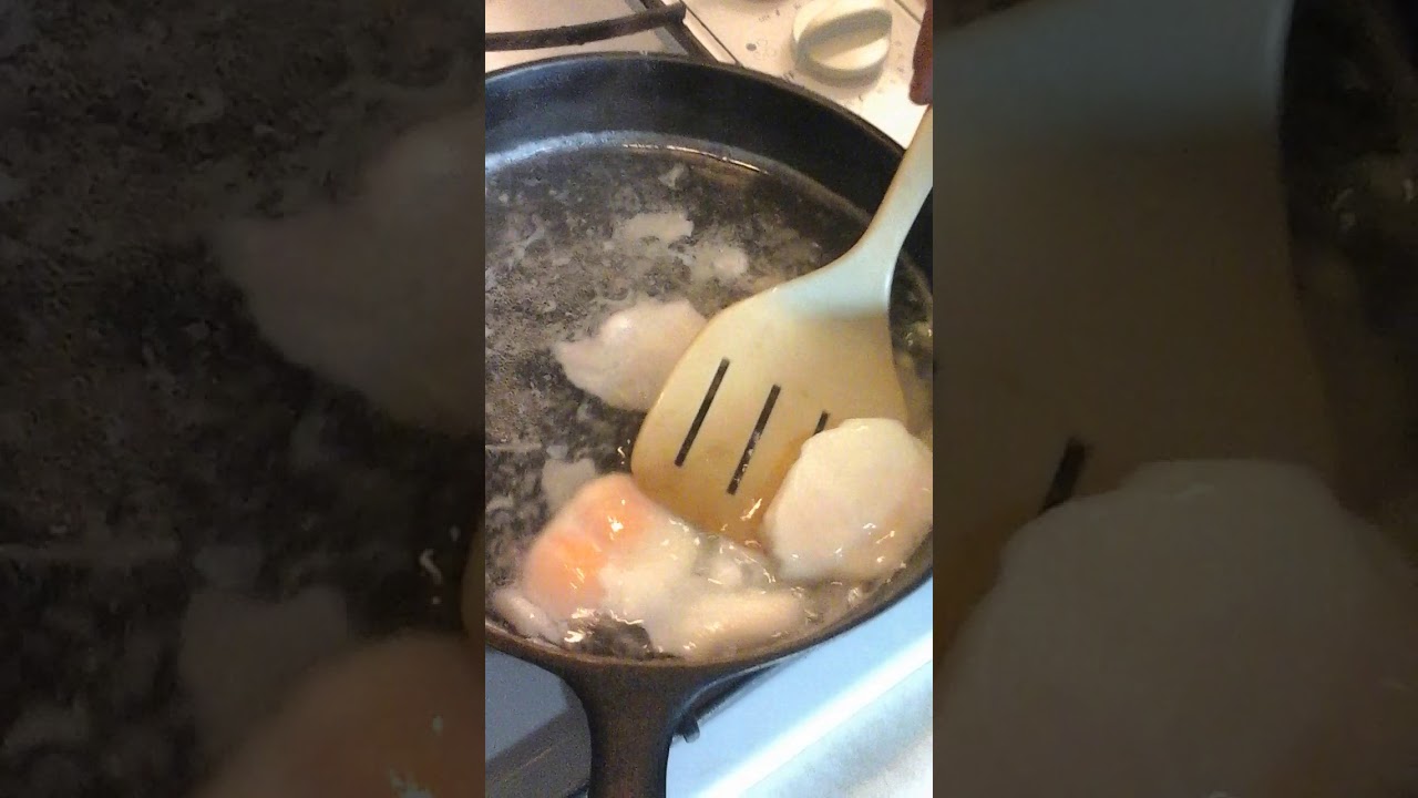 How To Make Dropped Eggs On Toast - YouTube