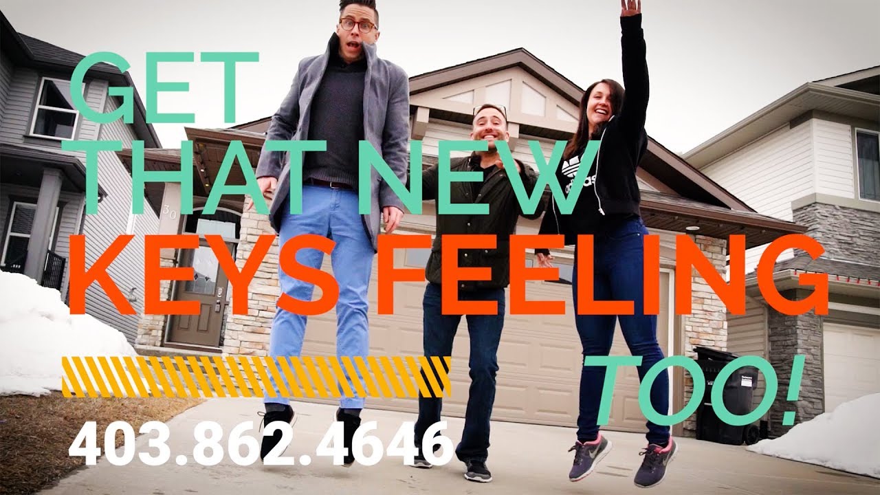 Get that NEW KEYS feeling! - Calgary Real Estate - YouTube
