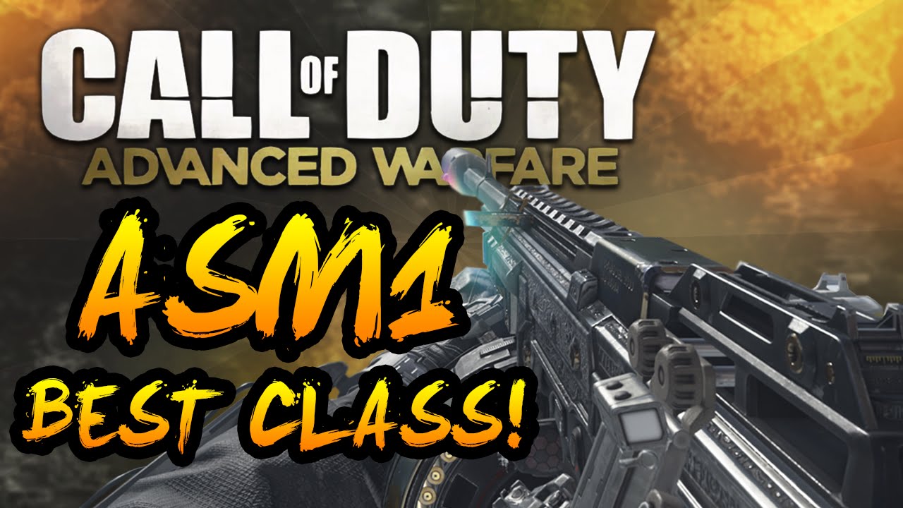Call of Duty: Advanced Warfare - ASM1 "BEST CLASS SETUP" (Best SMG ...