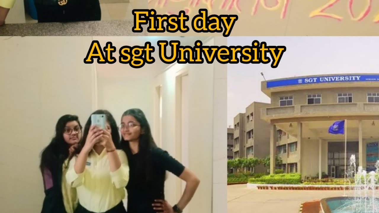 my very first day at sgt University - YouTube
