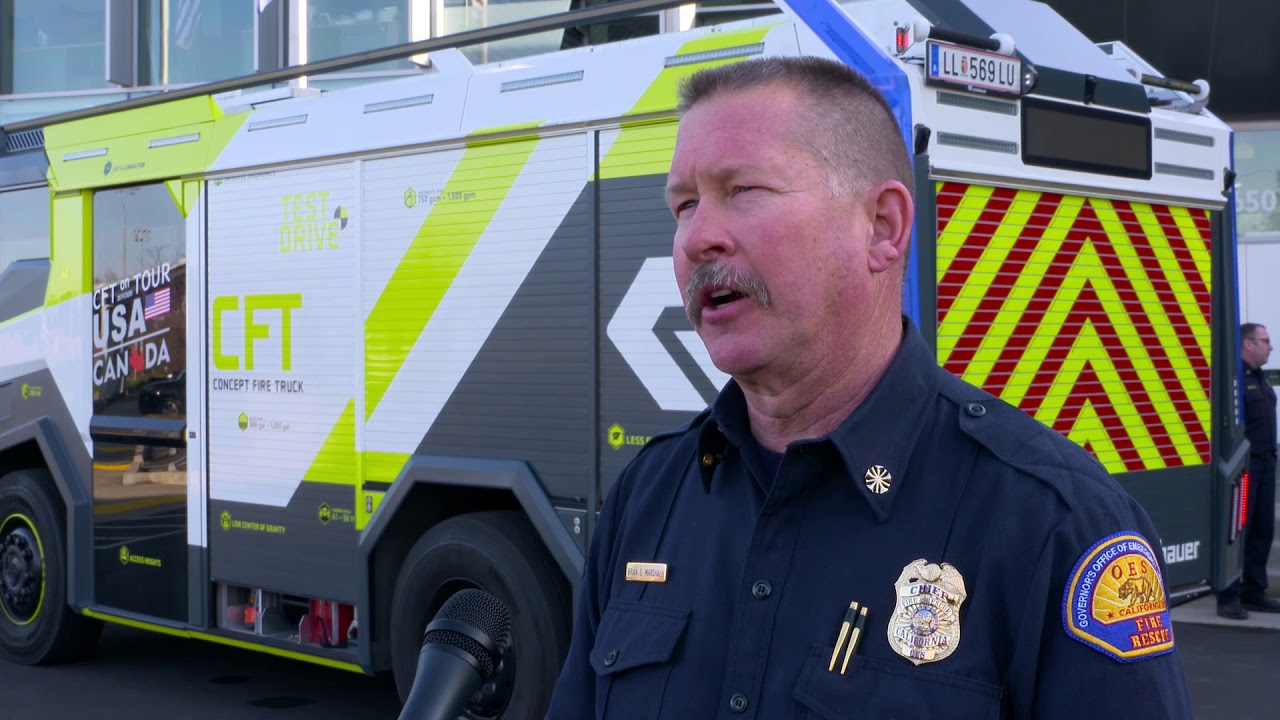 ELECTRIC FIRE ENGINE OF THE FUTURE - YouTube