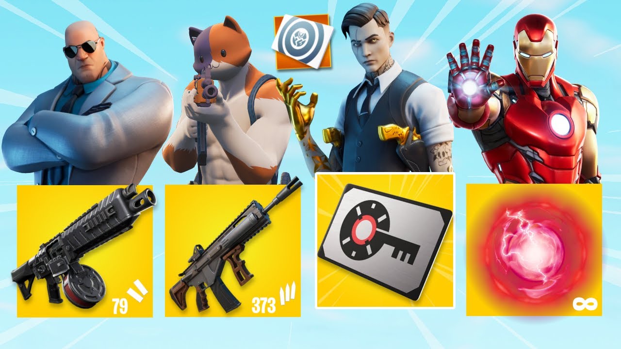 The CHAPTER 4 Season 4 HEIST Challenge In Fortnite - YouTube