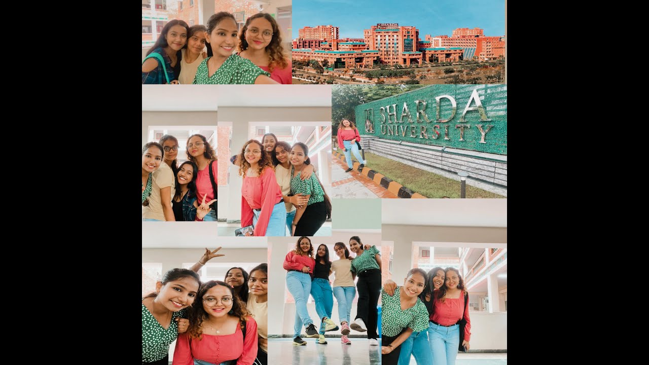 MY FIRST CLASS AT SHARDA UNIVERSITY | Sharda University Vlog | Mossu ...