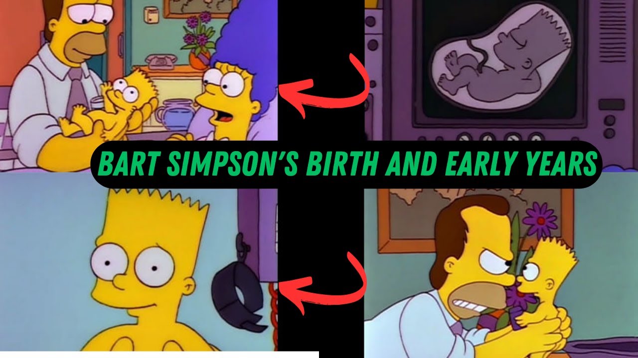 Bart Simpson's Birth and Early Years - YouTube