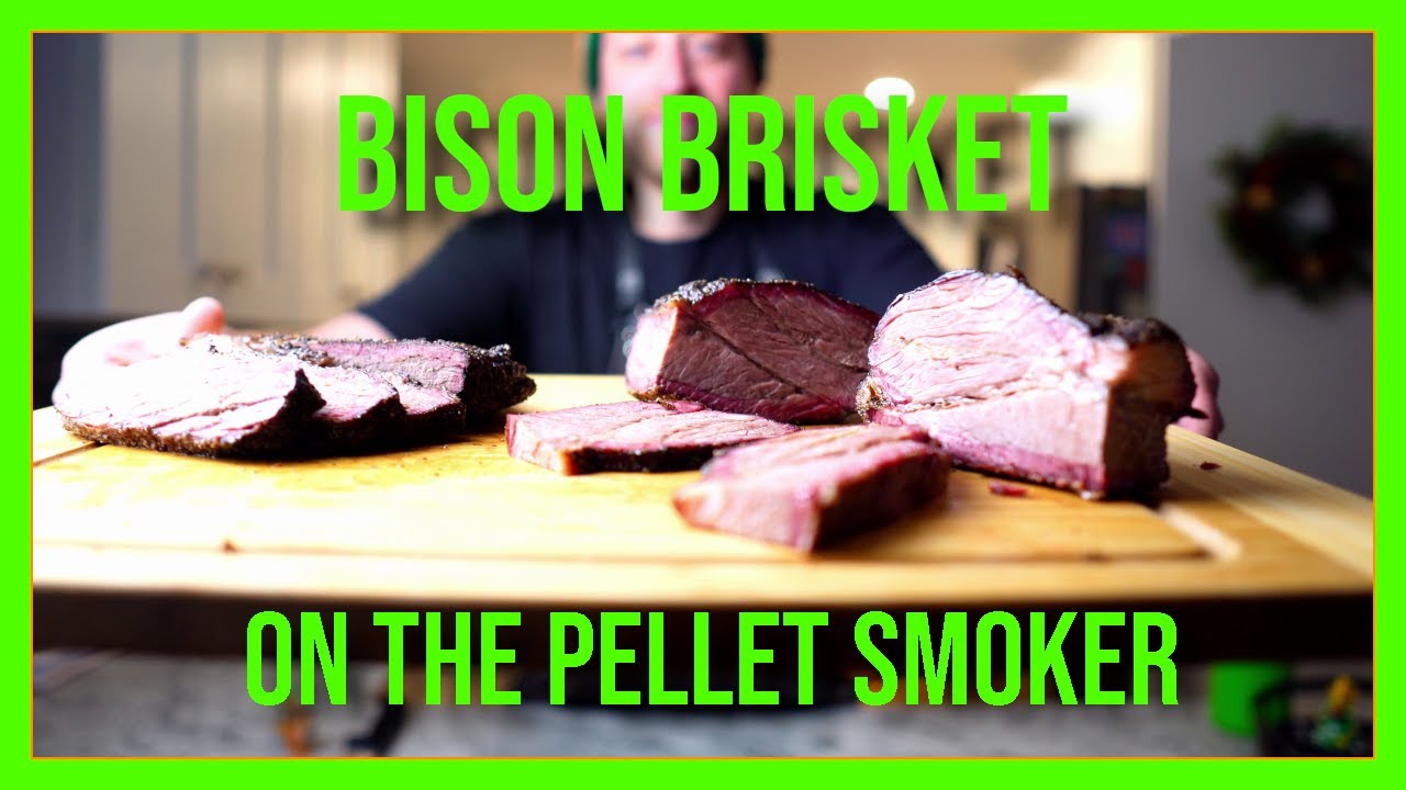 How to Smoke a Bison Brisket - Christmas BBQ 2023 - YouTube