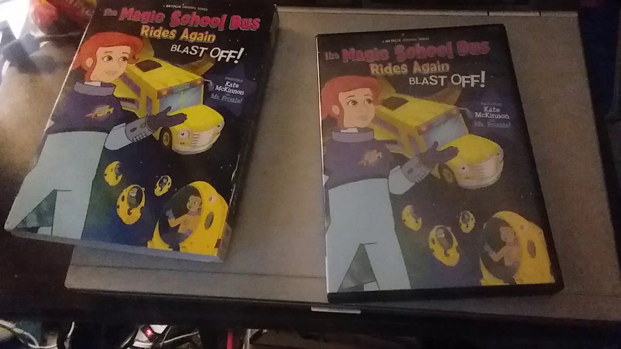 The Magic School Bus Rides Again: Blast Off! DVD Unboxing - YouTube