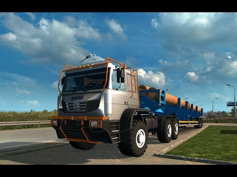 EURO TRUCKS 2 - URAL TAGANAY RUSYA YOLLARINDA ;)