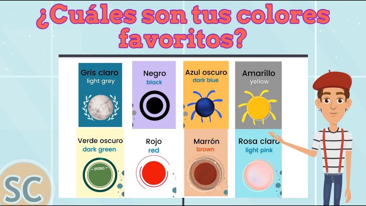 ¿Cuál es tu color favorito? - Spanish question #questions # ...