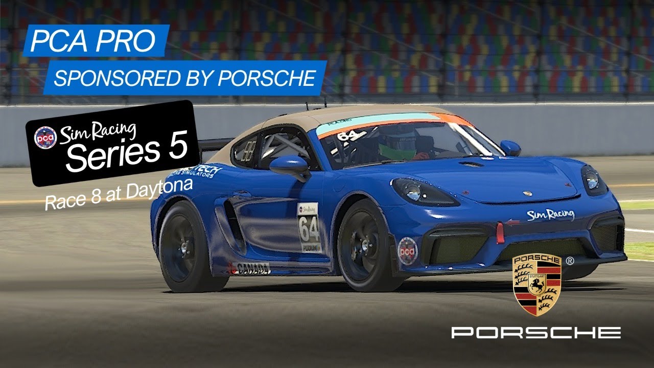 PCA Pro | PCA Sim Racing Series 5 Round 8 : Daytona International ...