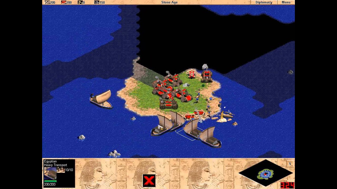Age of Empires funny clubman rush - YouTube