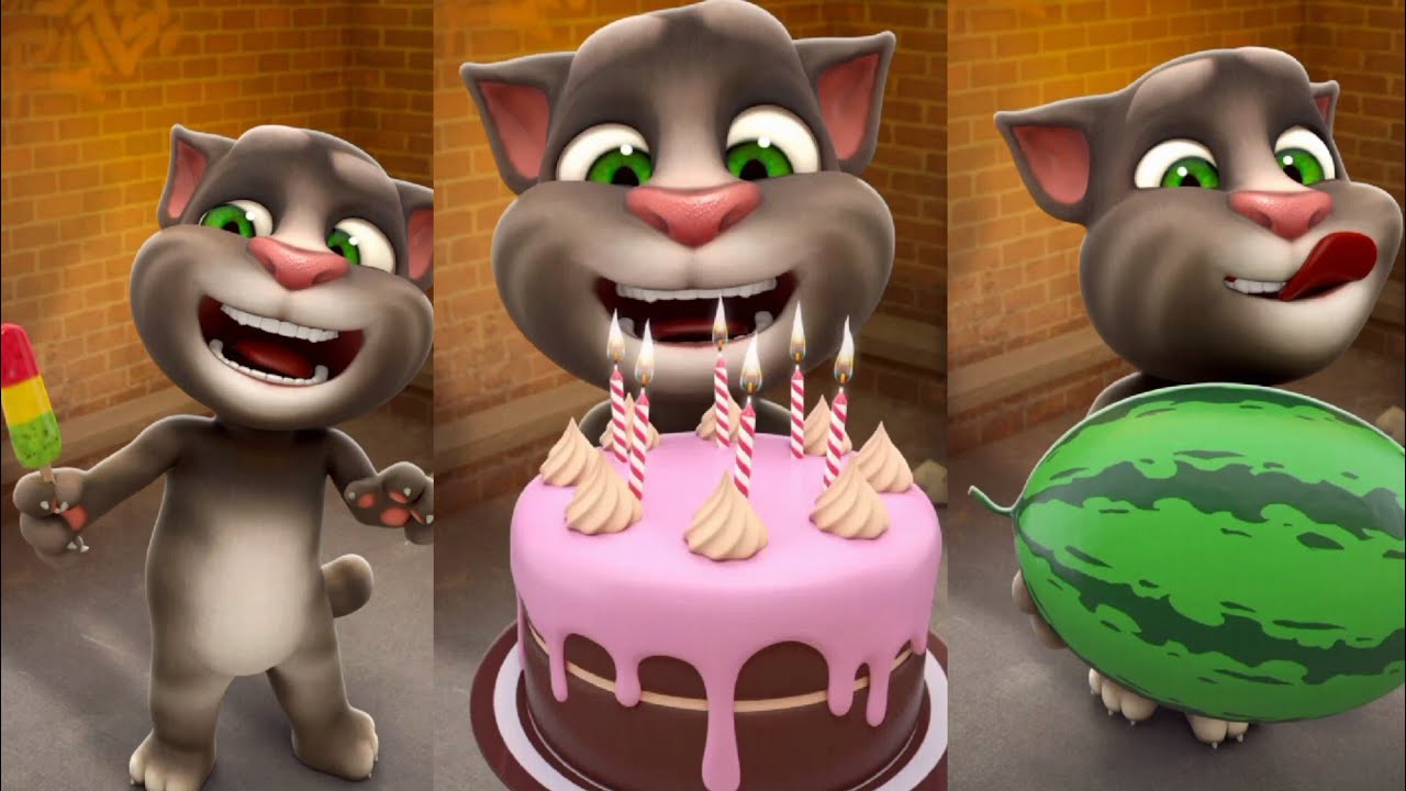MY Talking Tom Cat Outfit 7 Effects Cartoons - YouTube