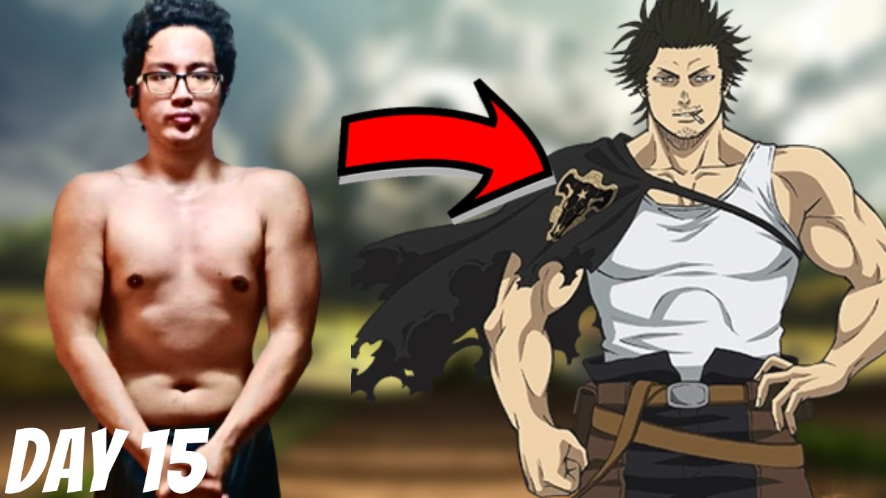 I Trained to Cosplay Yami from Black Clover (DAY 15) - YouTube
