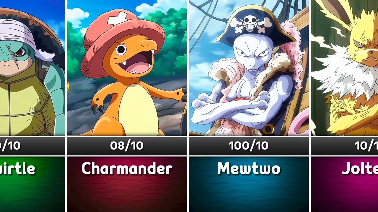 Pokemon X One Piece Style | One Piece - YouTube