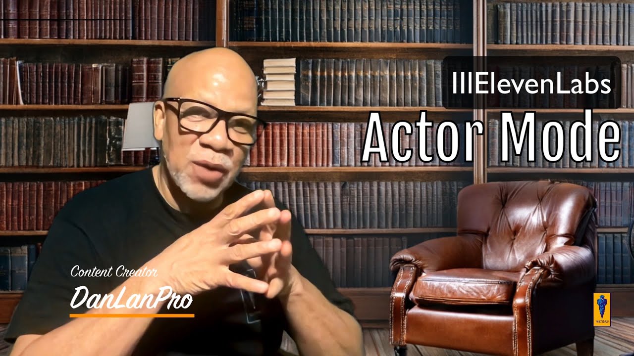 A Simple Actor Mode now in ElevenLabs - YouTube