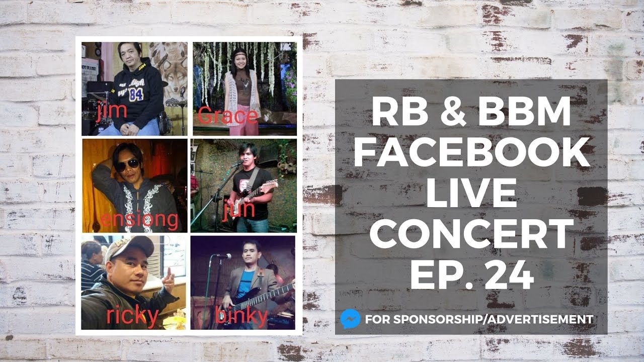 Raul Beray and BBM | Facebook Live Concert | EP 24 - YouTube