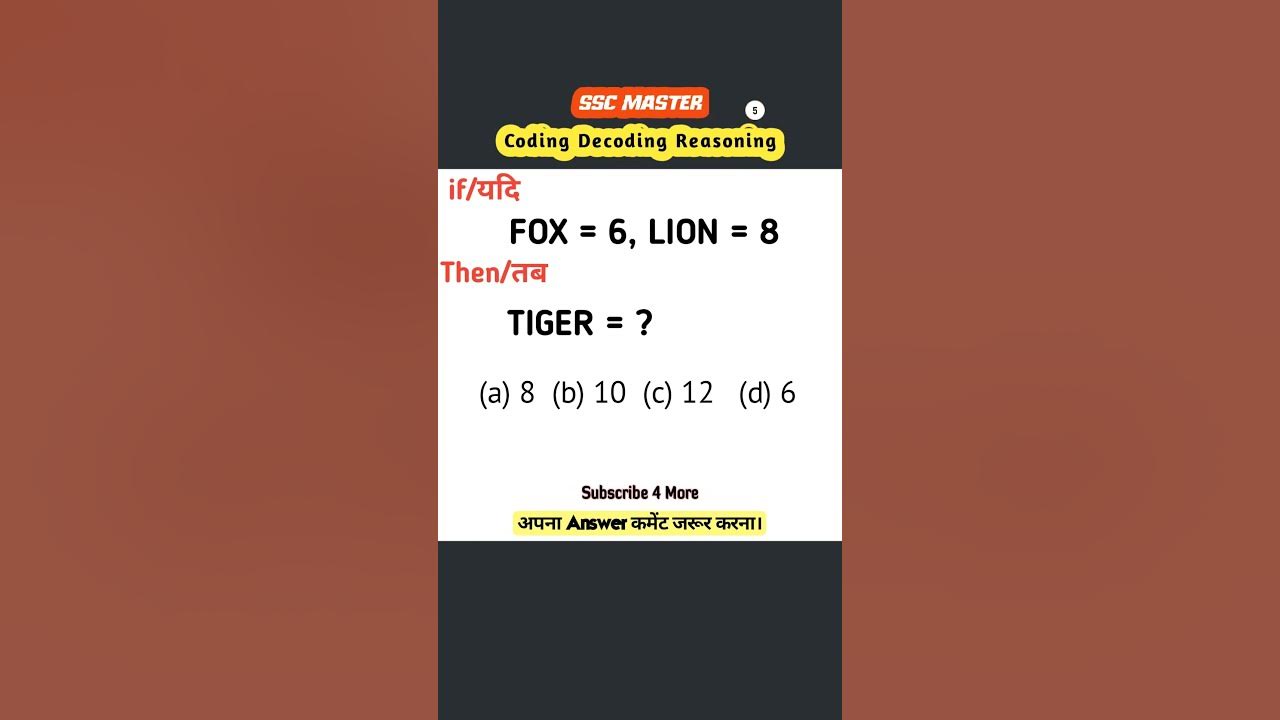Coding Decoding Reasoning Ssc Gd Exam 2022 Reasoning Youtube