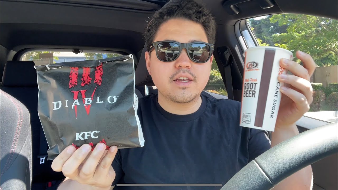 KFC Diablo IV Meal 😈🥪🥤 - YouTube
