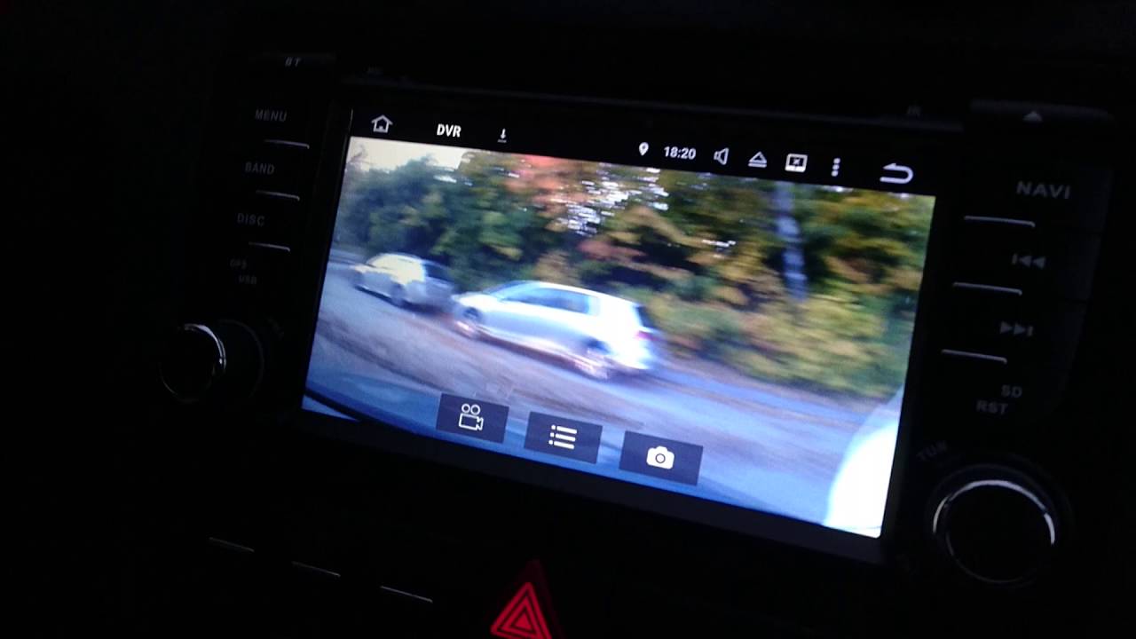 Audi A3 Android Multimedia System DVR (Car Black Box) - YouTube