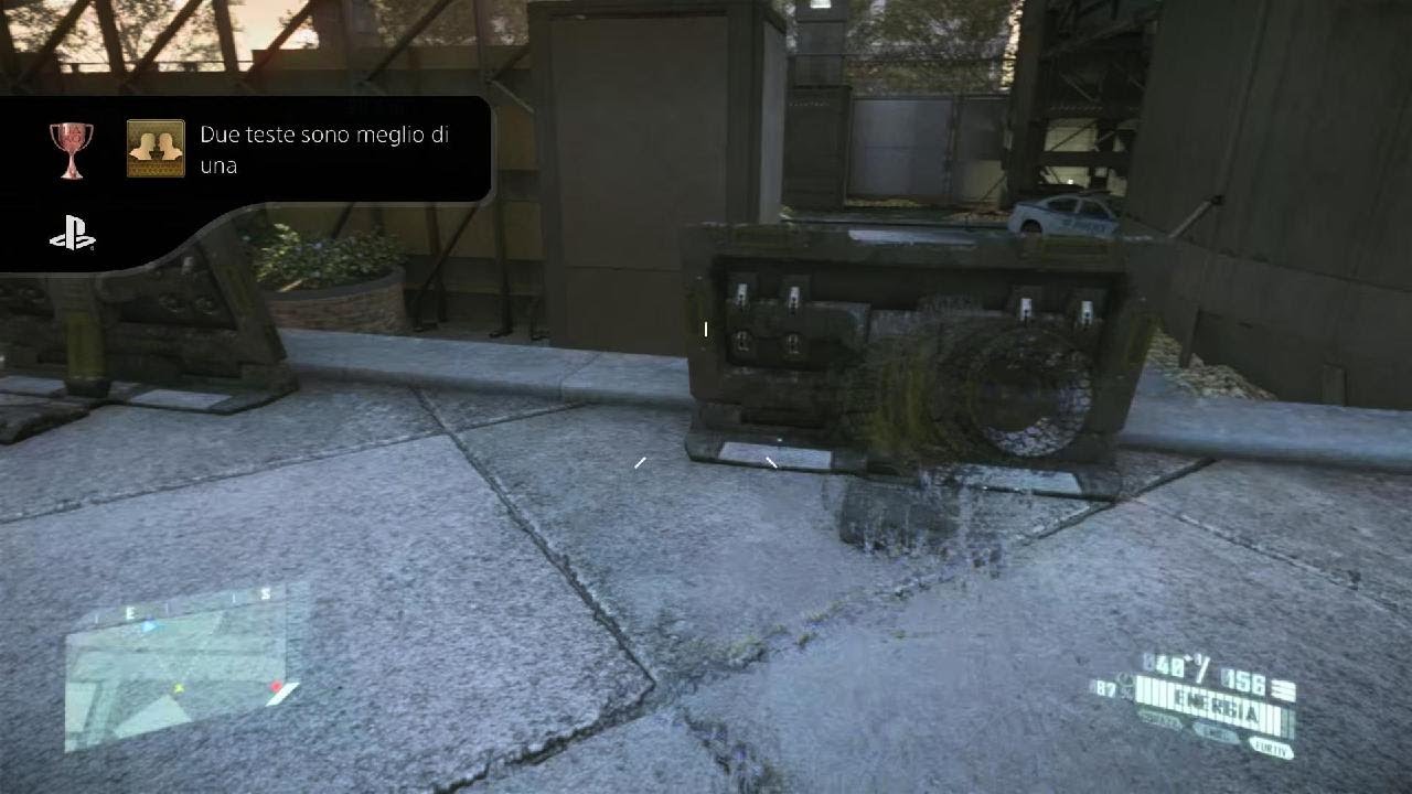 Crysis 2 Remastered PS4 trofeo 2 teste sono meglio di 1 - YouTube