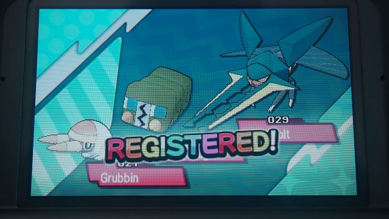 [Pokemon Moon] Charjabug Evolving into Vikavolt - YouTube