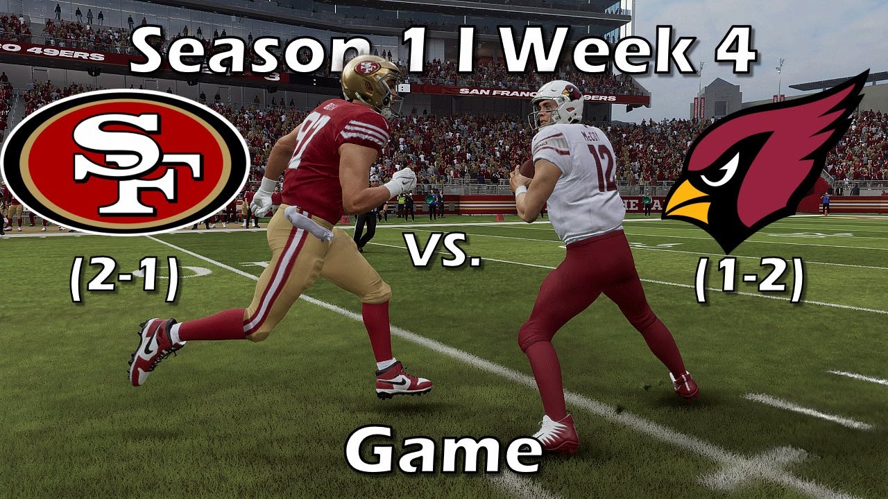 First Division Clash! - Game - Week 4, Season 1 - Madden 24 Cardinals ...