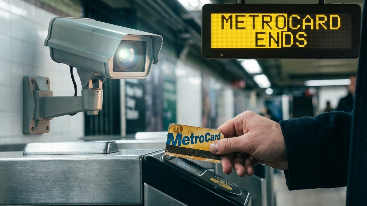 Big Apple's Big Brother Move: MetroCard Gets Replaced - YouTube
