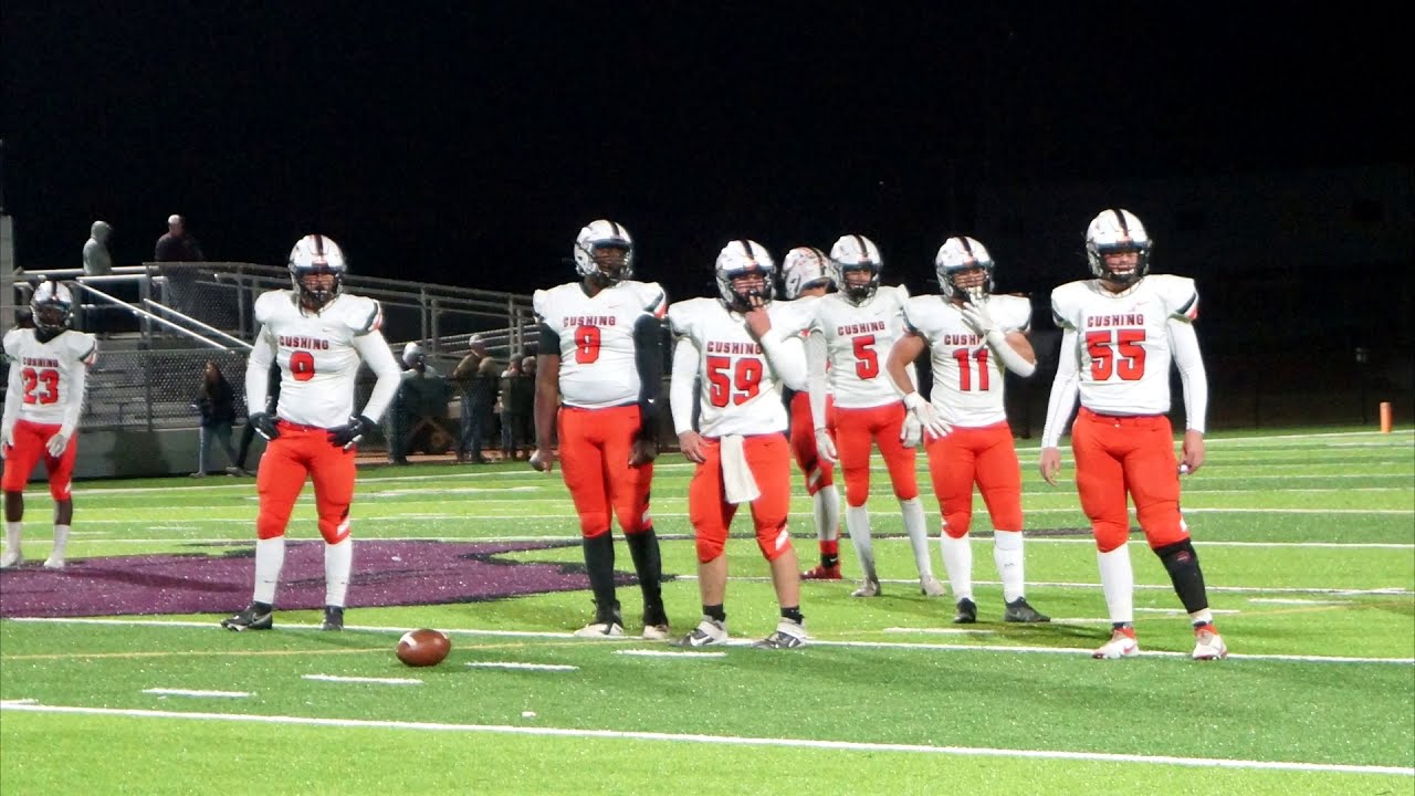 Cushing Tigers vs Blanchard Lions 2020 football - YouTube