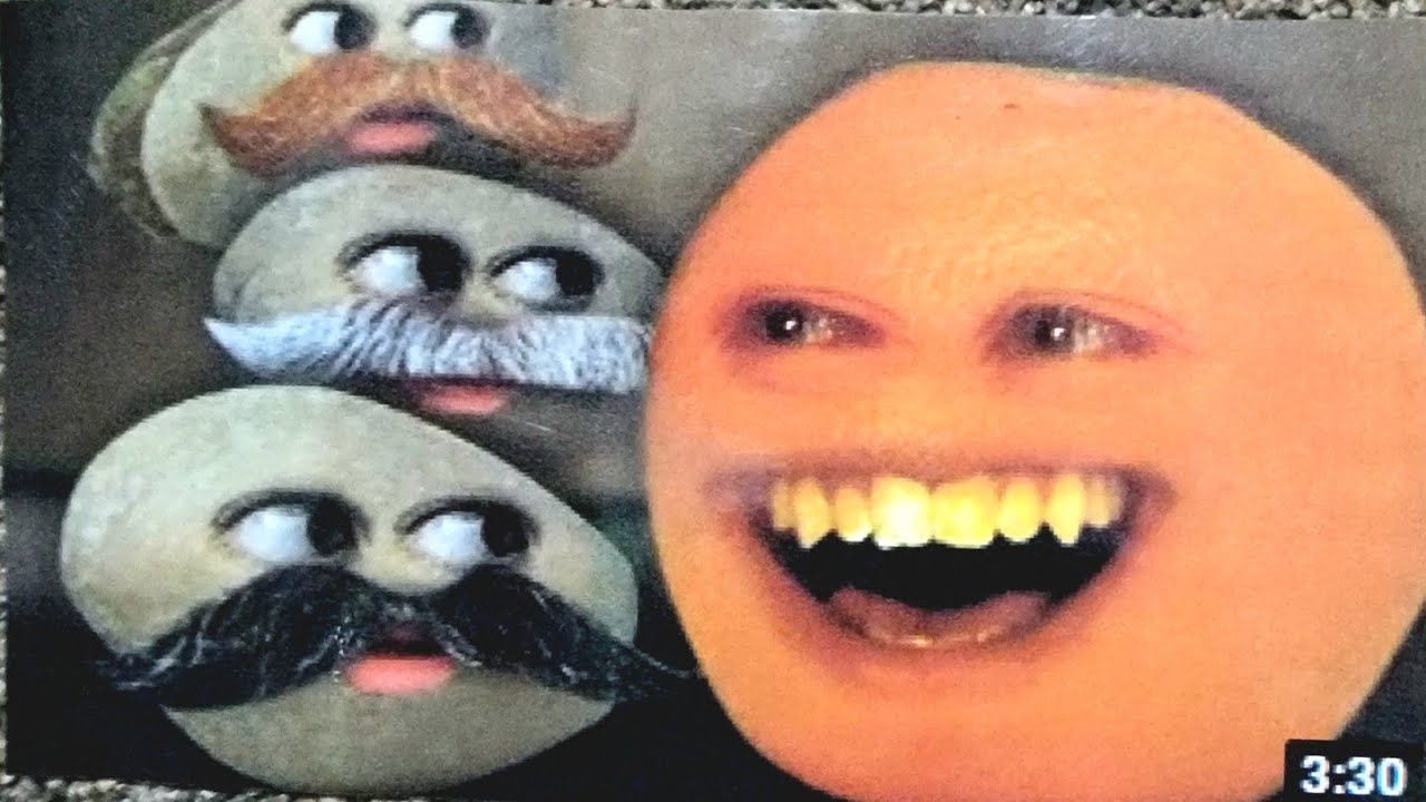 Annoying orange - mystery of the mustachios - YouTube