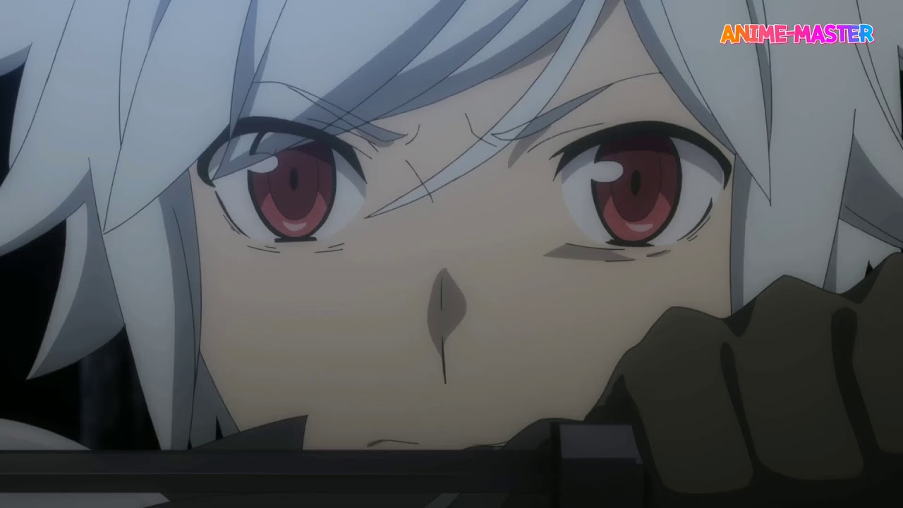 DanMachi Season 3 Bell vs Aiz Wiene Saves Bell & Removes Her Wing『ENG ...