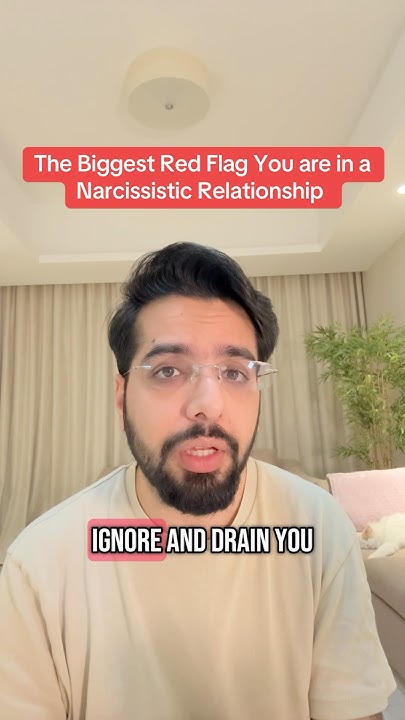 The Biggest Red Flag you are in a Narcissistic Relationship - YouTube