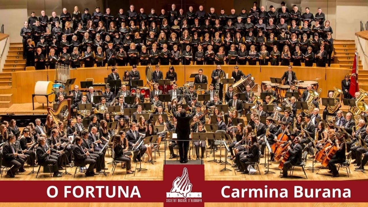 O FORTUNA (CHOIR and BAND version) from Carmina Burana by Carl Orff ...