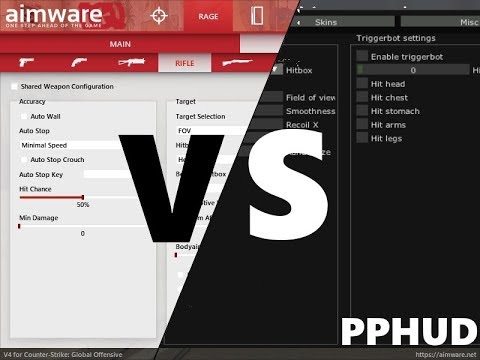 🔥PPHUD DESTROY AIMWARE + PPHUD?🔥HVH🔥CSGO WINGMAN🔥 - YouTube