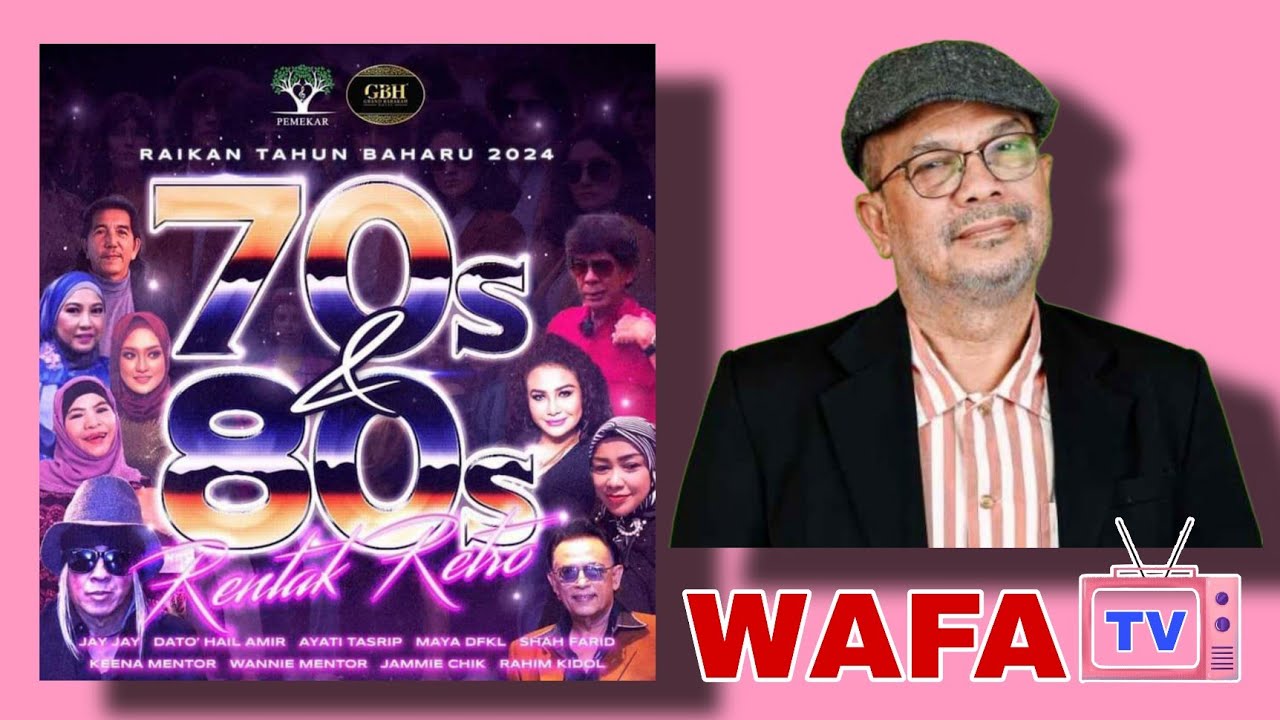 Meriahnya...Artis Legenda Di '70s & 80s Rentak Retro'! - YouTube