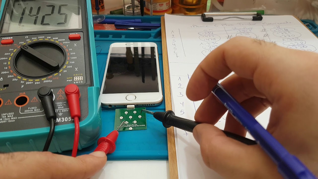 Tristar tester U2 tester فحص أيسي التريستار iPhone 6 - YouTube