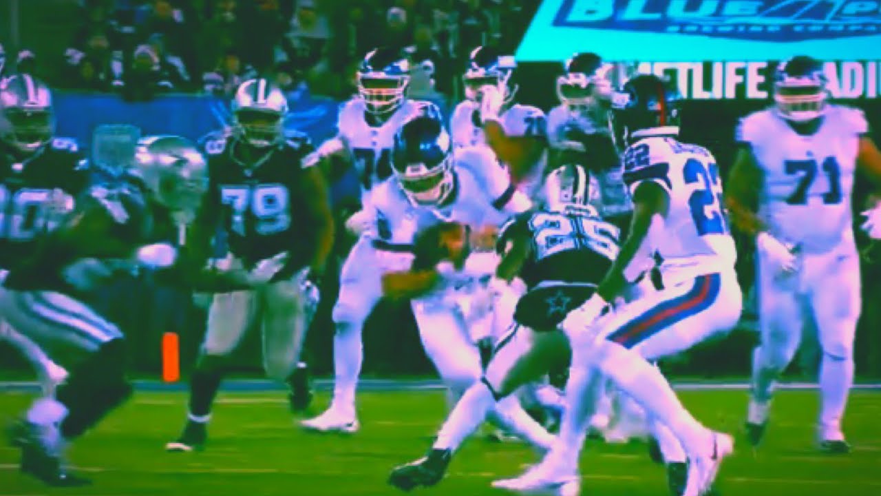 Daniel Jones Fumbles - YouTube
