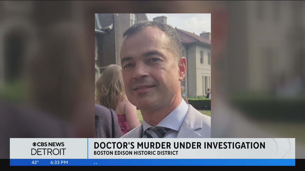 Prominent doctor found dead inside Boston-Edison District home - YouTube