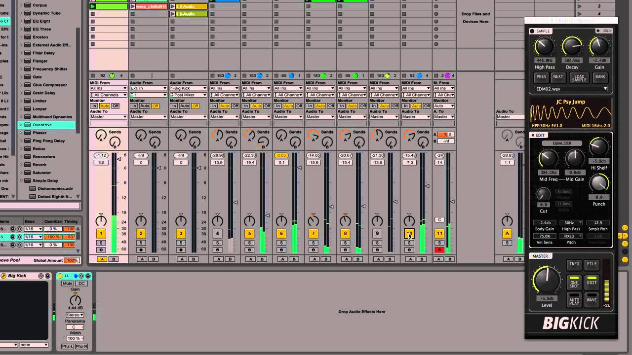 BigKick - How to make a great house music kick drum - YouTube