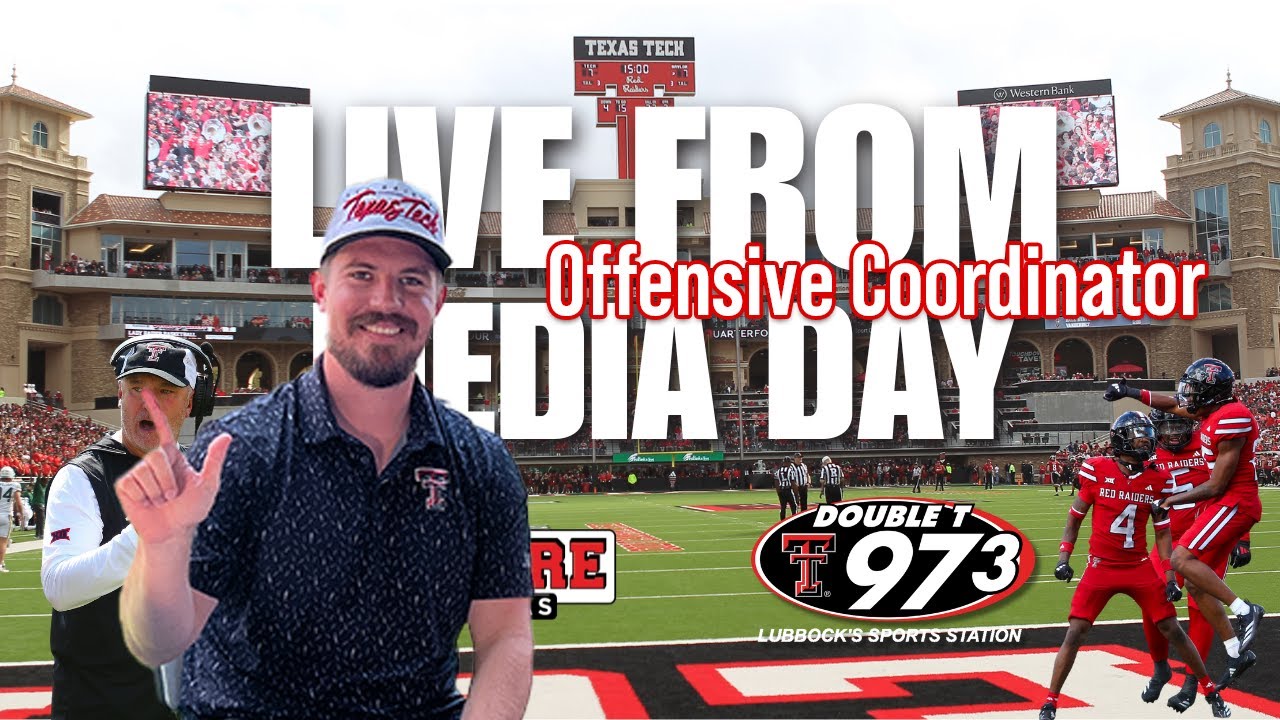 Texas Tech Offensive Coordinator Mack Leftwich | Silhouetted interview ...