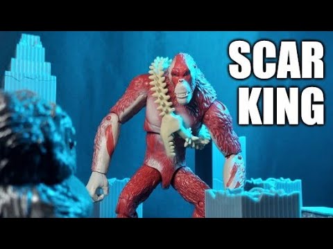 GODZILLA X KONG (Wave 1) SCAR KING with WHIPLASH - YouTube