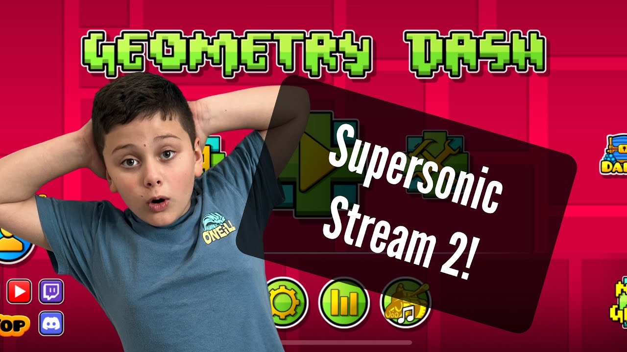 Supersonic stream 2 - YouTube