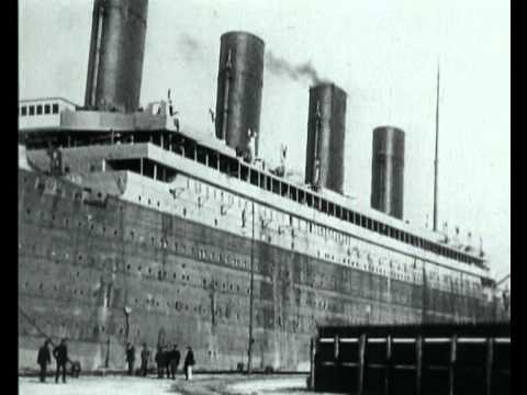 Titanic setting sail from Southampton - YouTube