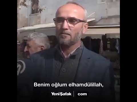 Diyarbakırda şehit olan polis kardeşimizin  babasından  metanet dolu konuşma